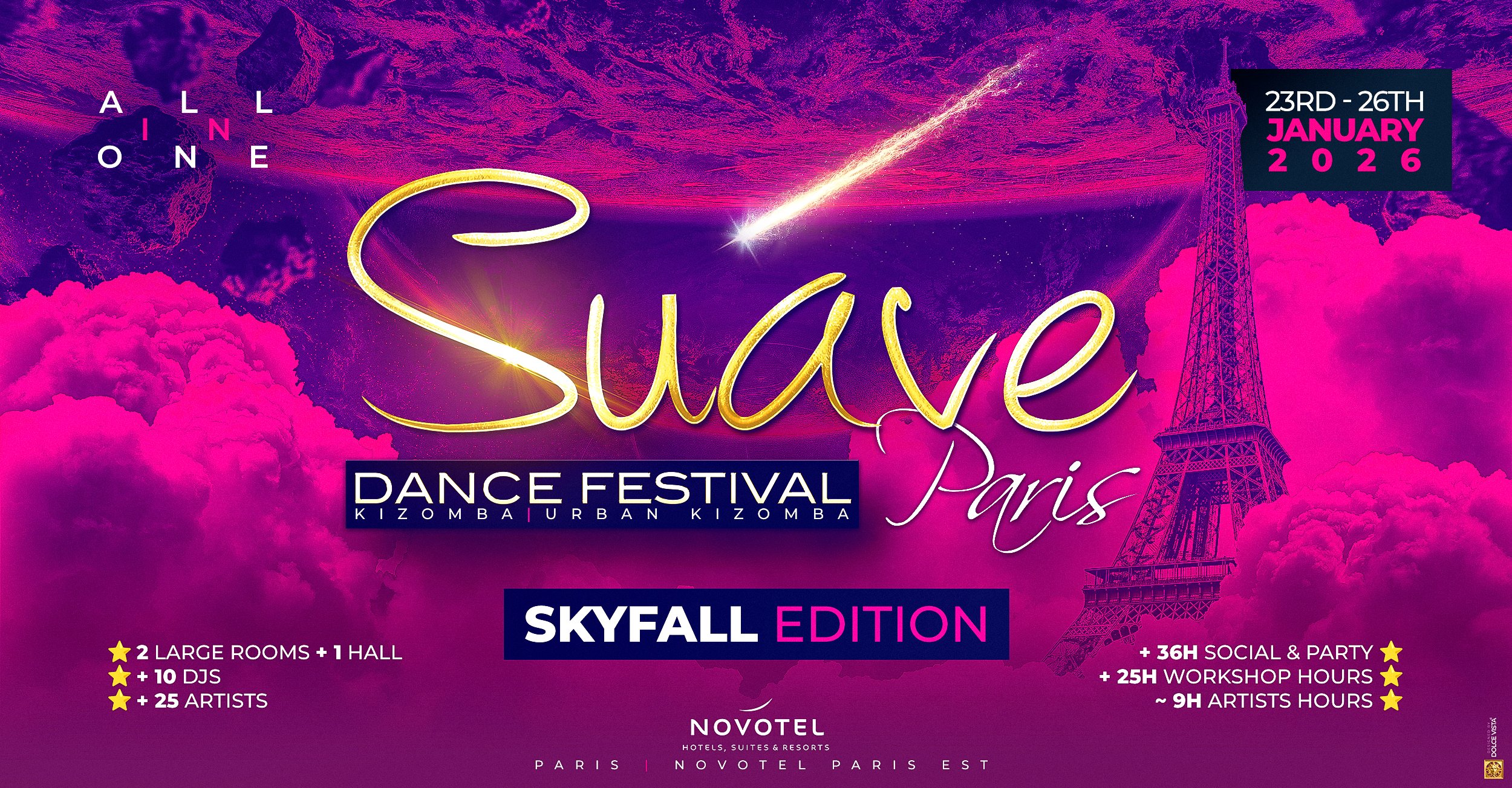 11° Suave Dance Festival Paris 2026 (Oficial) | go&dance