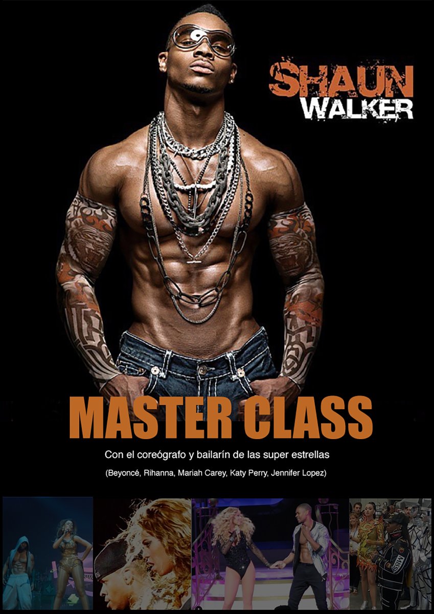 Masterclass SHAUN WALKER en Granada - 6 Octubre 2019 | go&dance